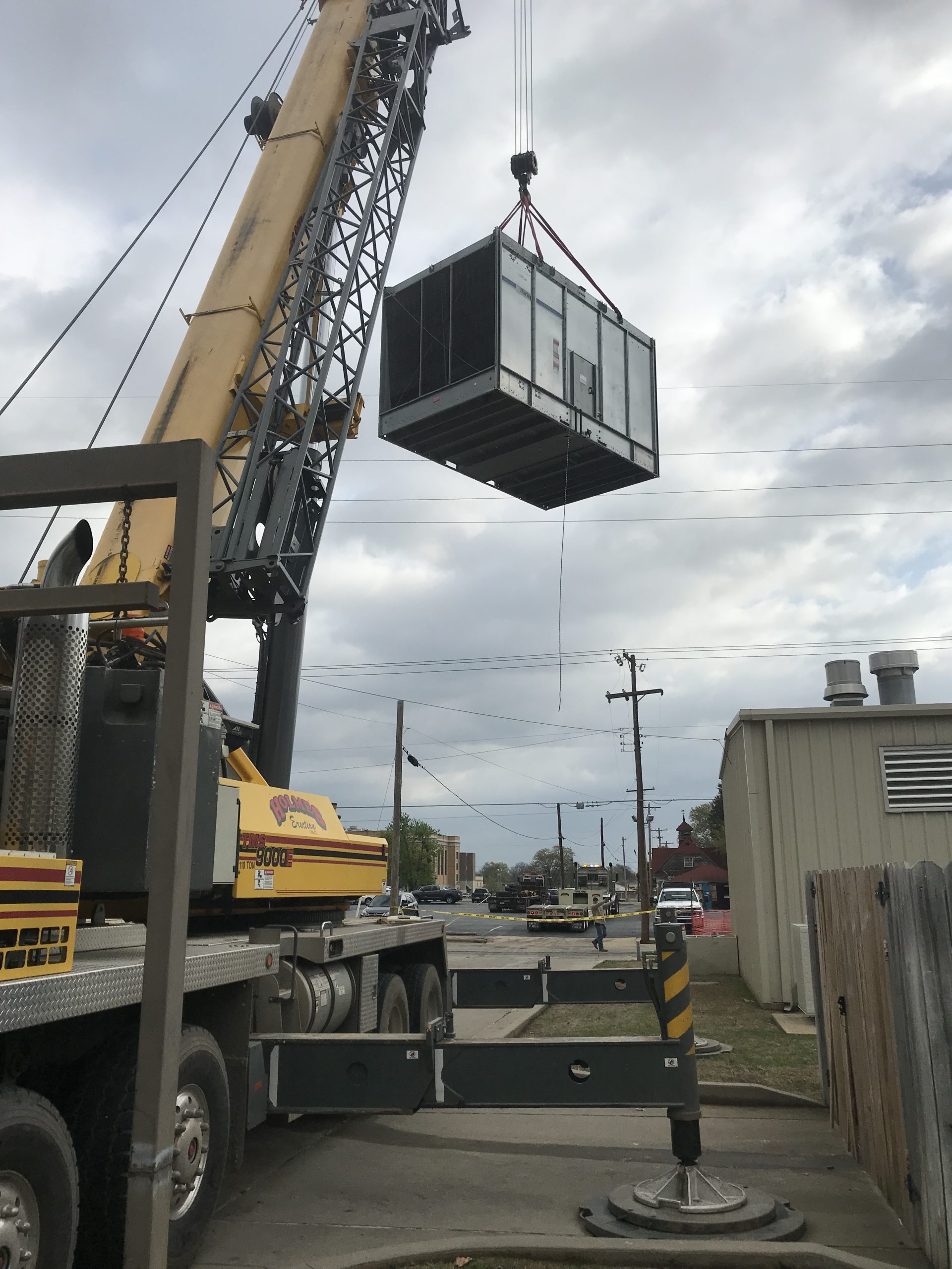 Chiller Tower Installation - Gregory Mechanical